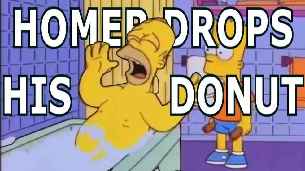 Homer Drops His Donut Meme Meaning and Origin - Pop Creep